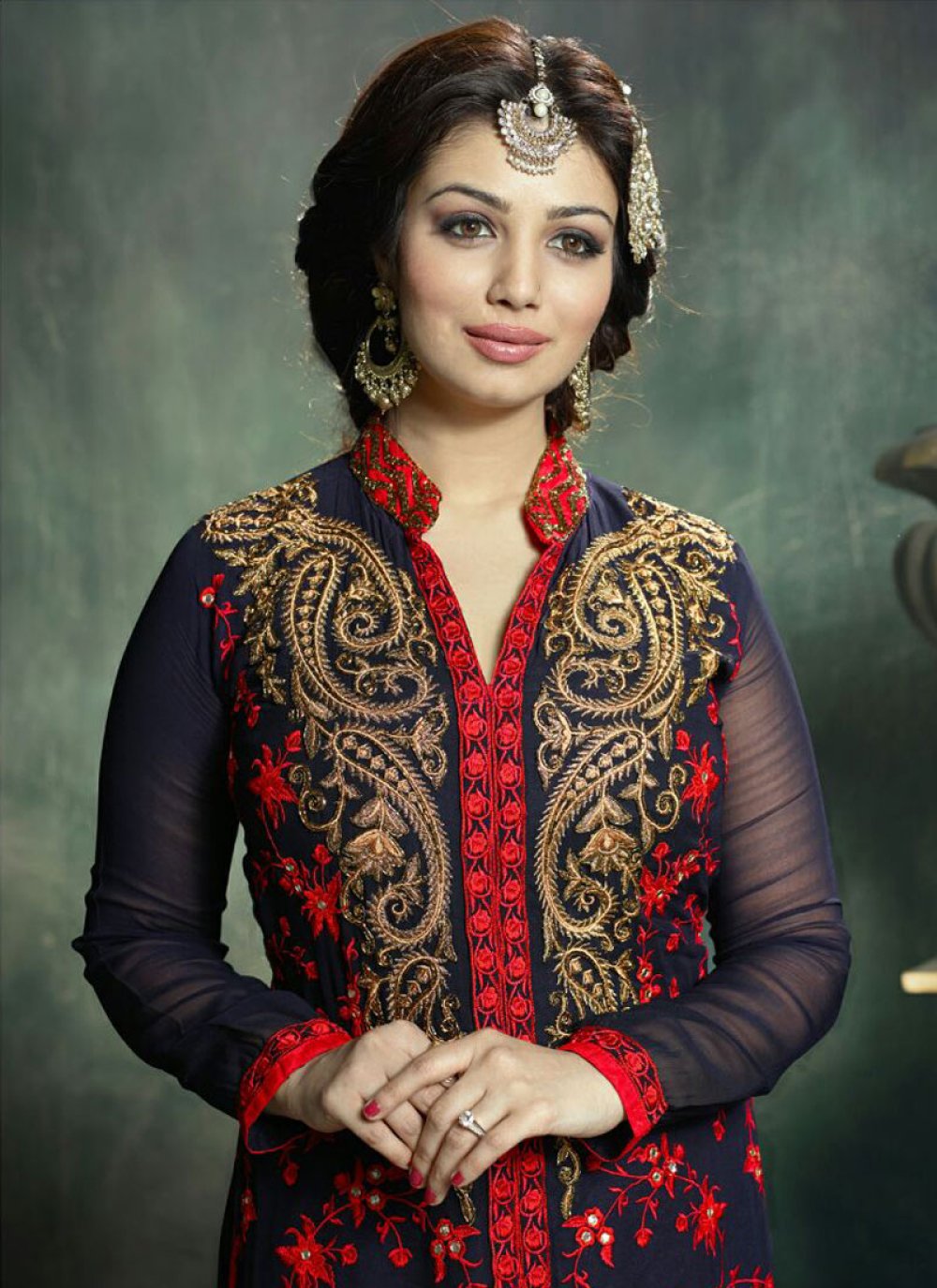 Ayesha Takia Designer Straight Salwar Kameez