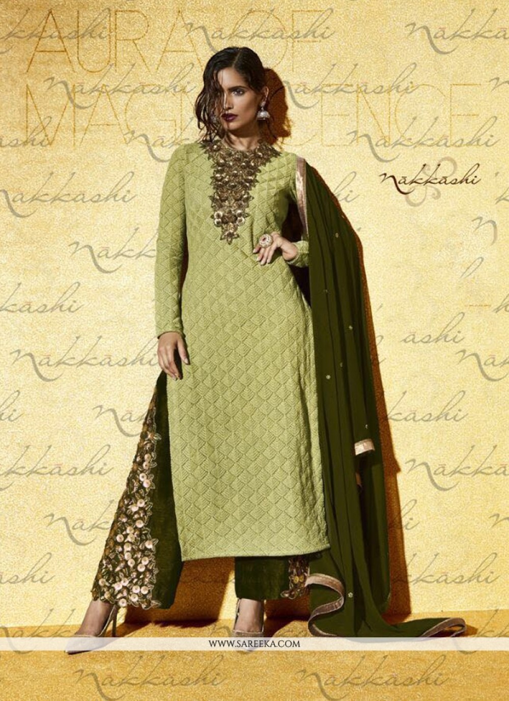 Embroidered Work Designer Suit