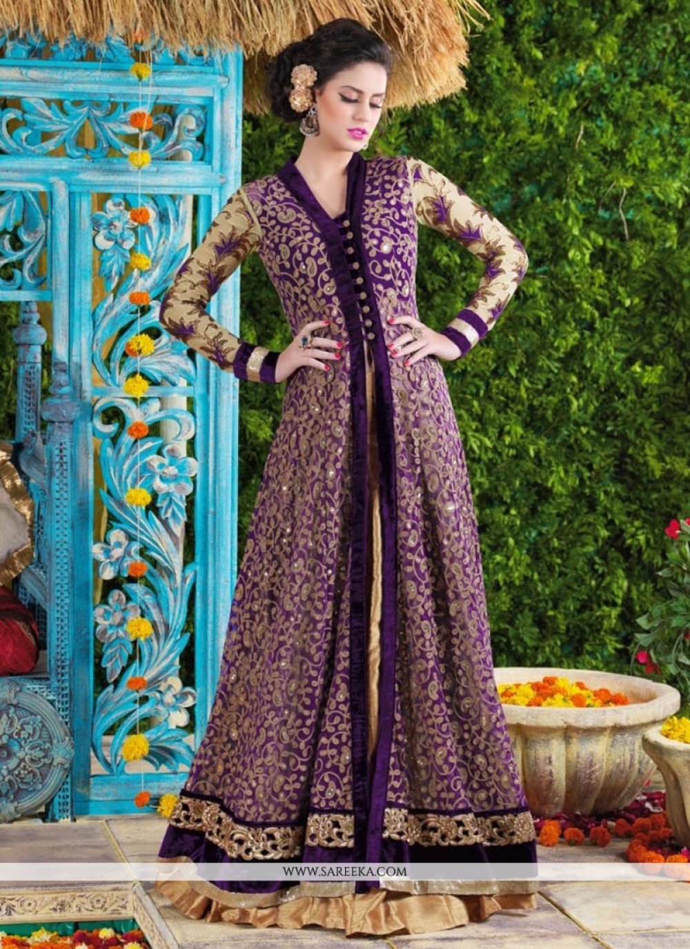 Luxurious Embroidered Work Designer Suit