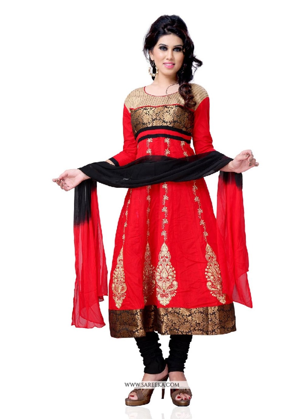 Vehemently Red Designer Suit