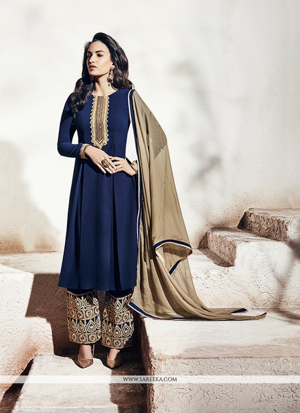 Embroidered Work Designer Suit