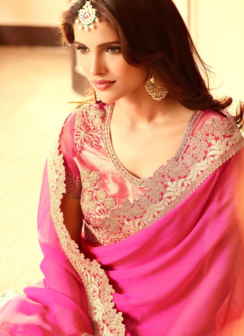 Buy Half N Half Designer Saree For Party Online : UK