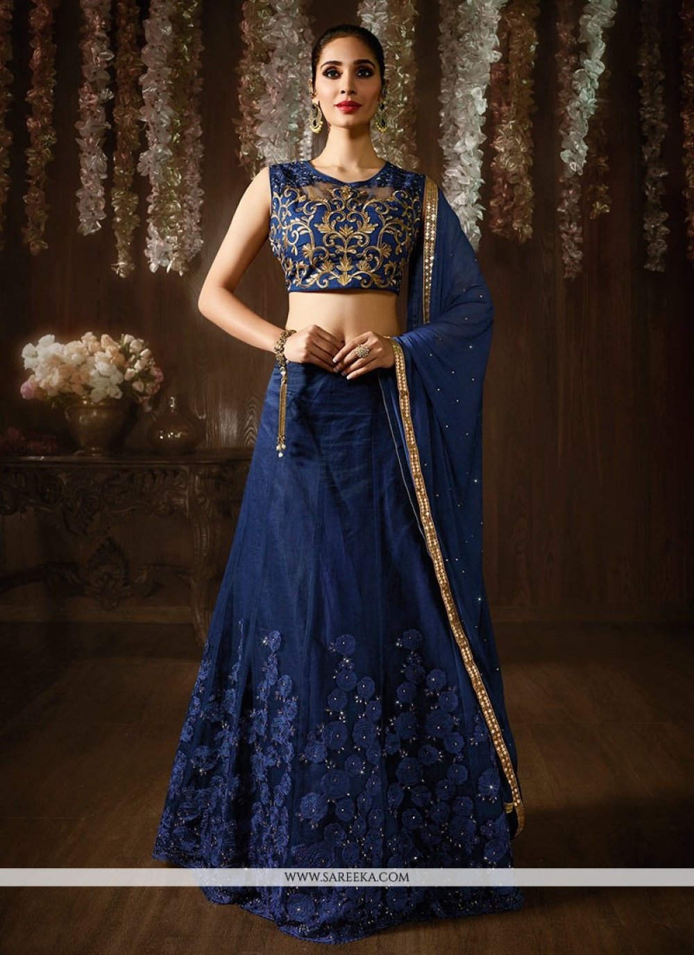 Buy Net Lehenga Choli Online at lowest price