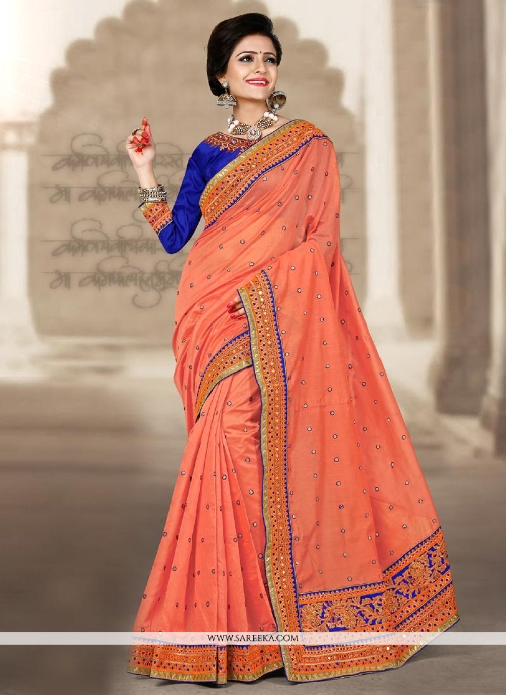 Buy Chanderi Traditional Saree Online at best price