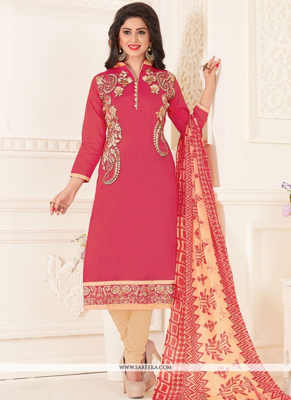 Buy Cotton Salwar Kameez Online : 75962