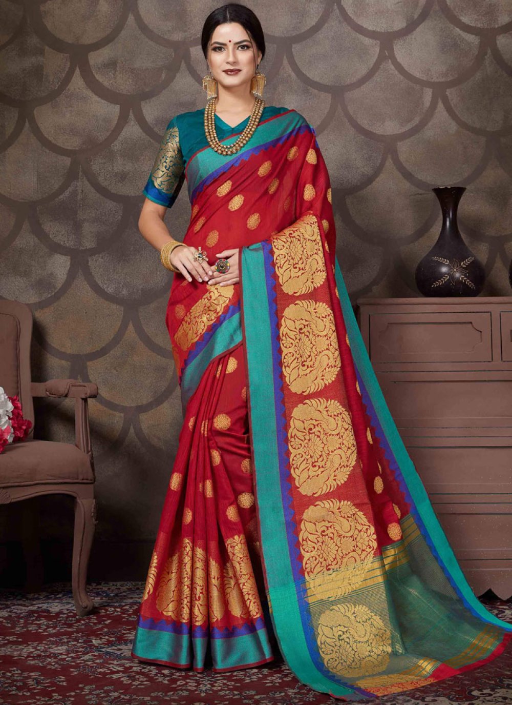 Woven Traditional Saree buy online