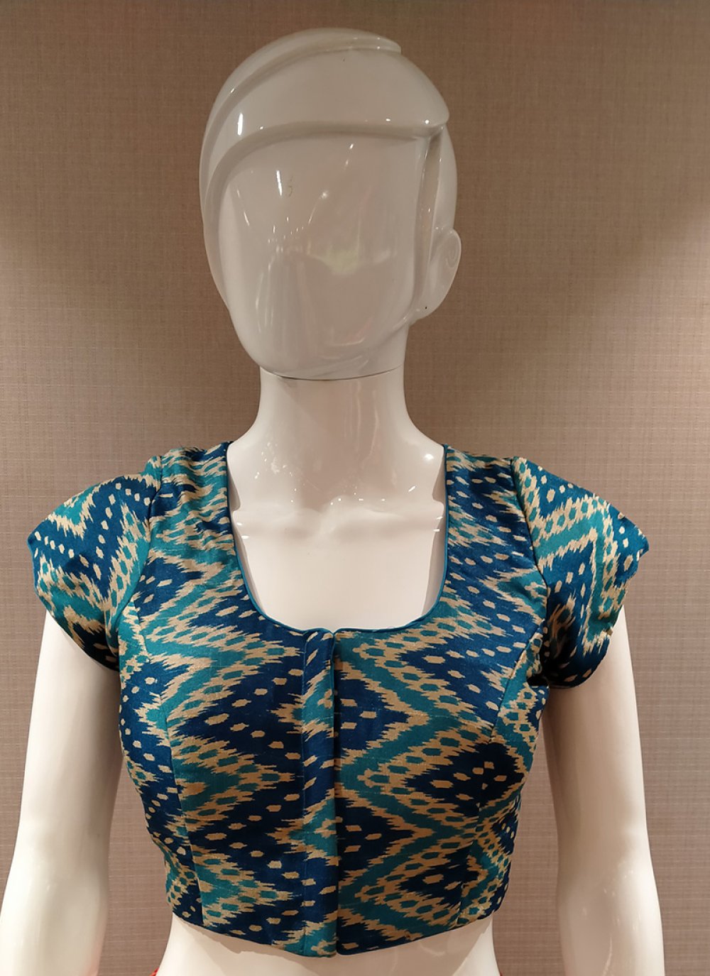 Buy Blue Color Blouse Online : 153254