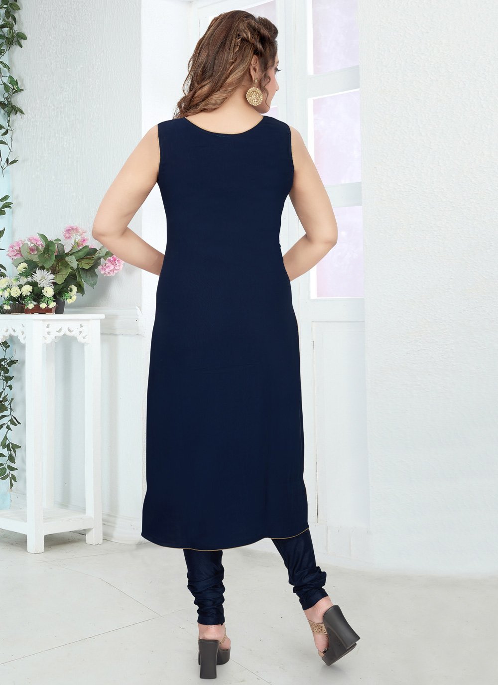 Shop Georgette Wedding Churidar Suit Online : 159390