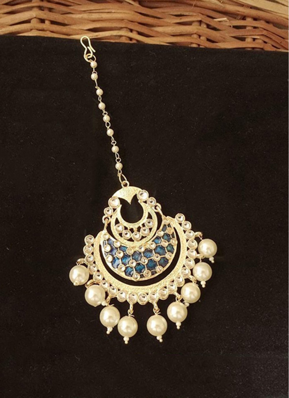 Gold Color Maang Tika buy online