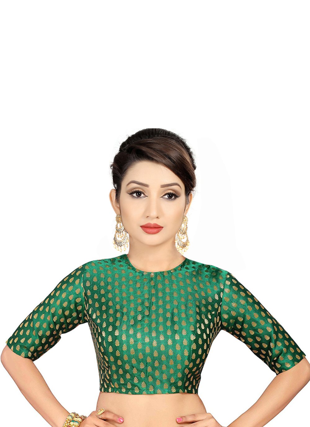 Green Mehndi Blouse buy online