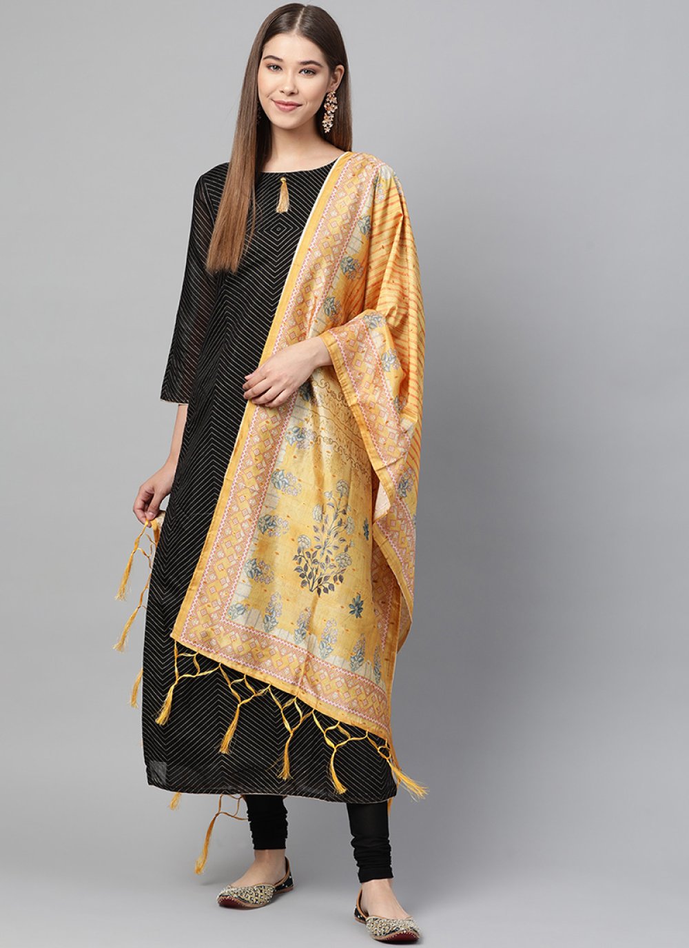 Shop Online Multi Colour Color Designer Dupatta : 154009