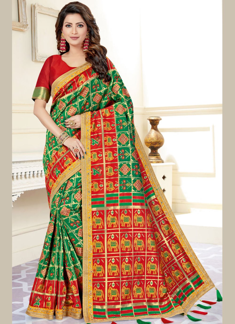 Buy Resham Silk Saree Online