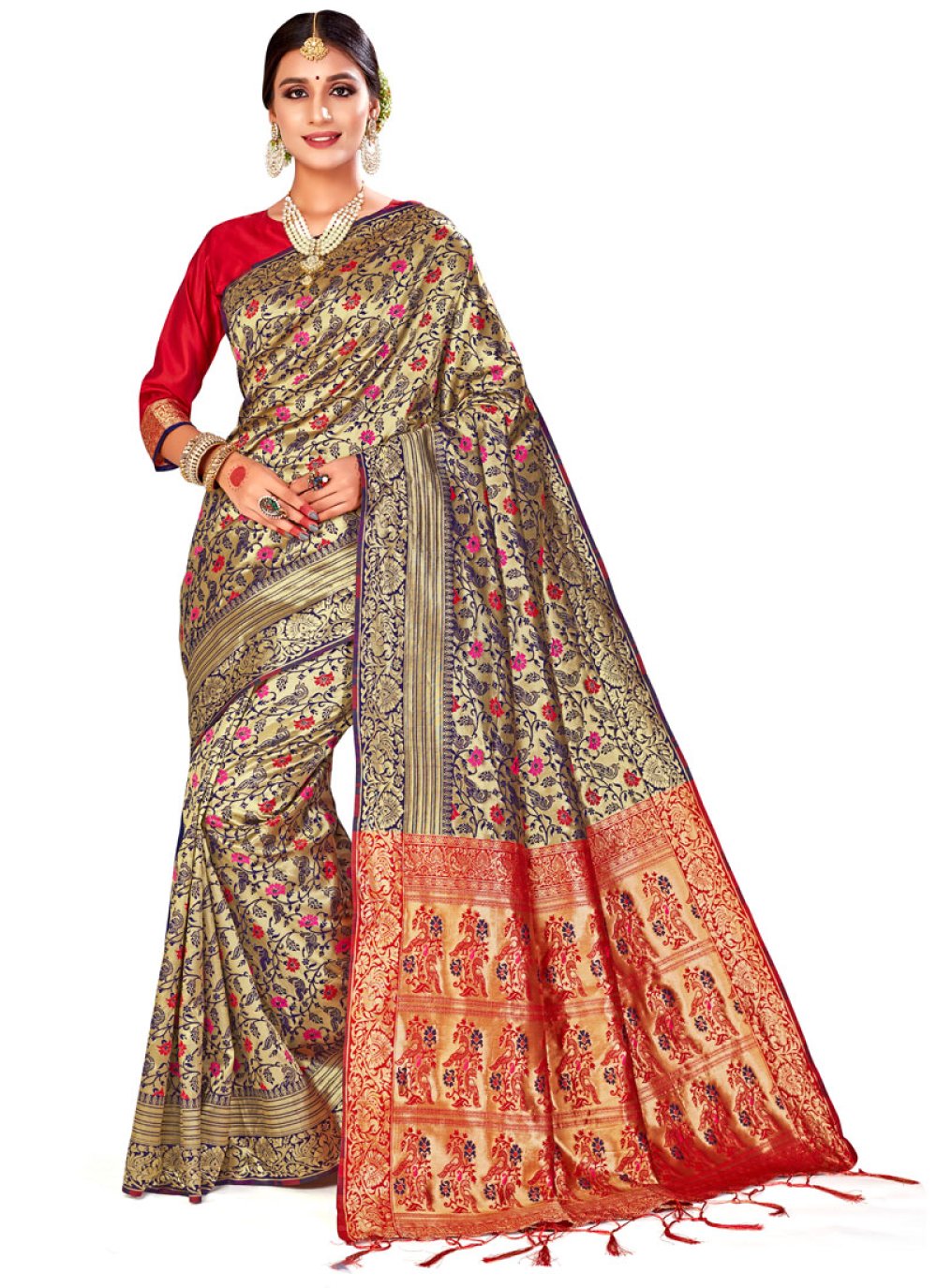 Buy Woven Saree Online