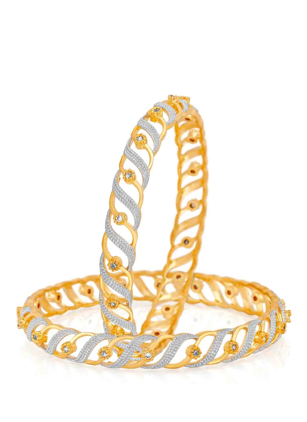 Buy Gold Color Bangles : 177530