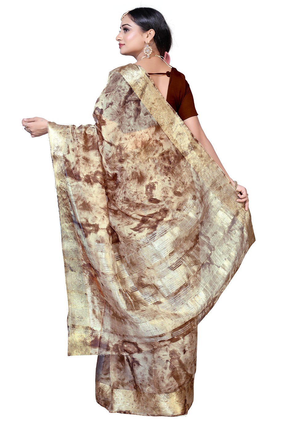 Brown Color Saree buy online