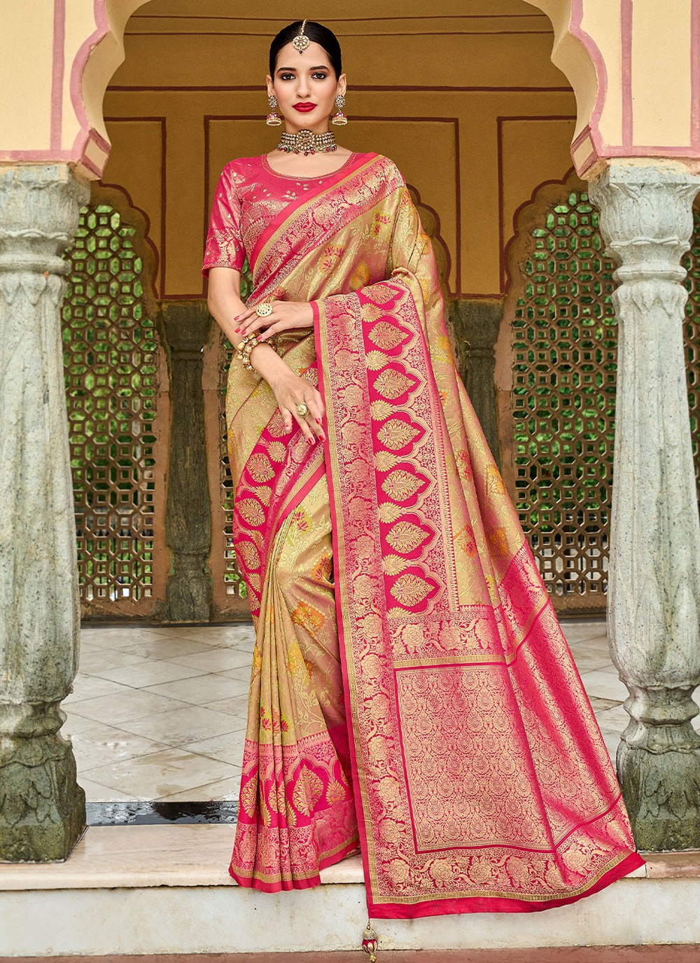 Buy Brown Color Saree Online : 240545