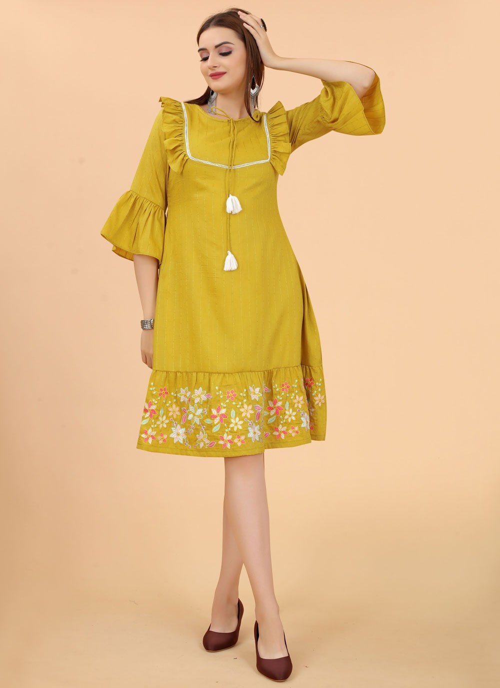 Buy Embroidered Designer Kurti Online