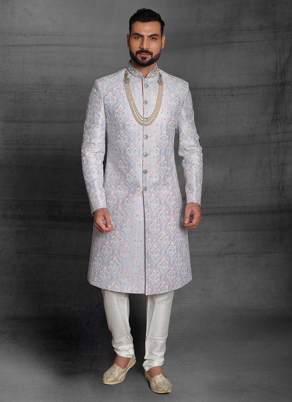 Grey Color Sherwani buy online