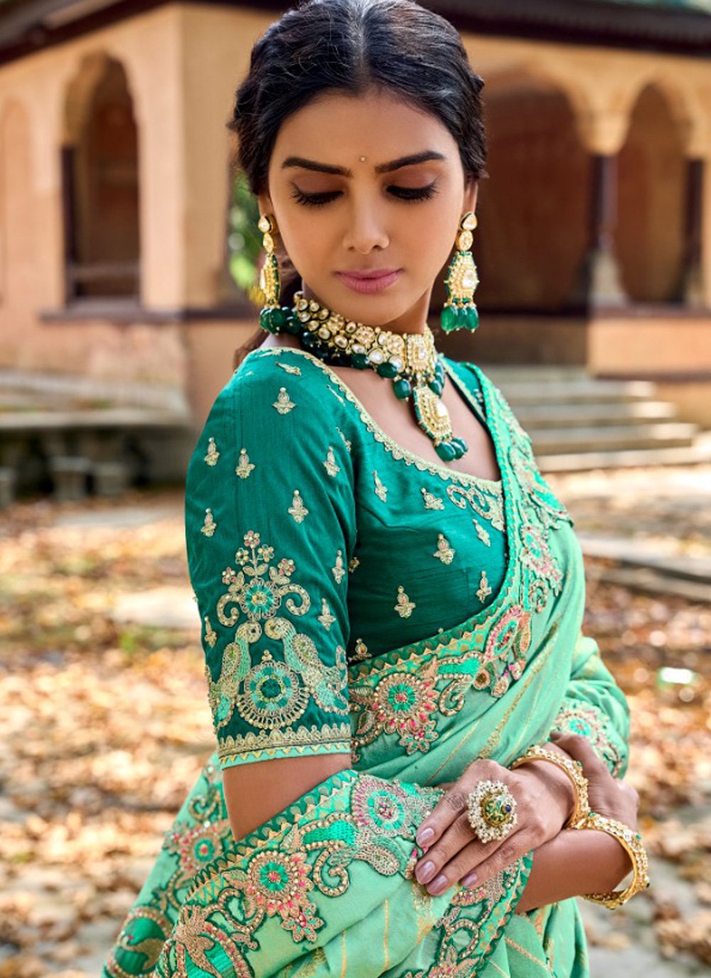 Shop Classic Saree For Reception Online : 270444