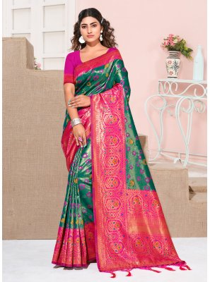 Rani Colour Designer Sarees | Rani Color Saree - Sareeka