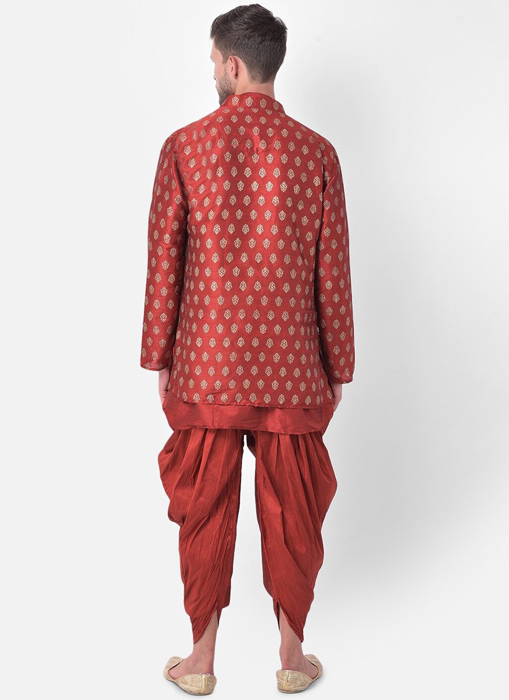 Shop Maroon Color Dhoti Kurta Online : 258711