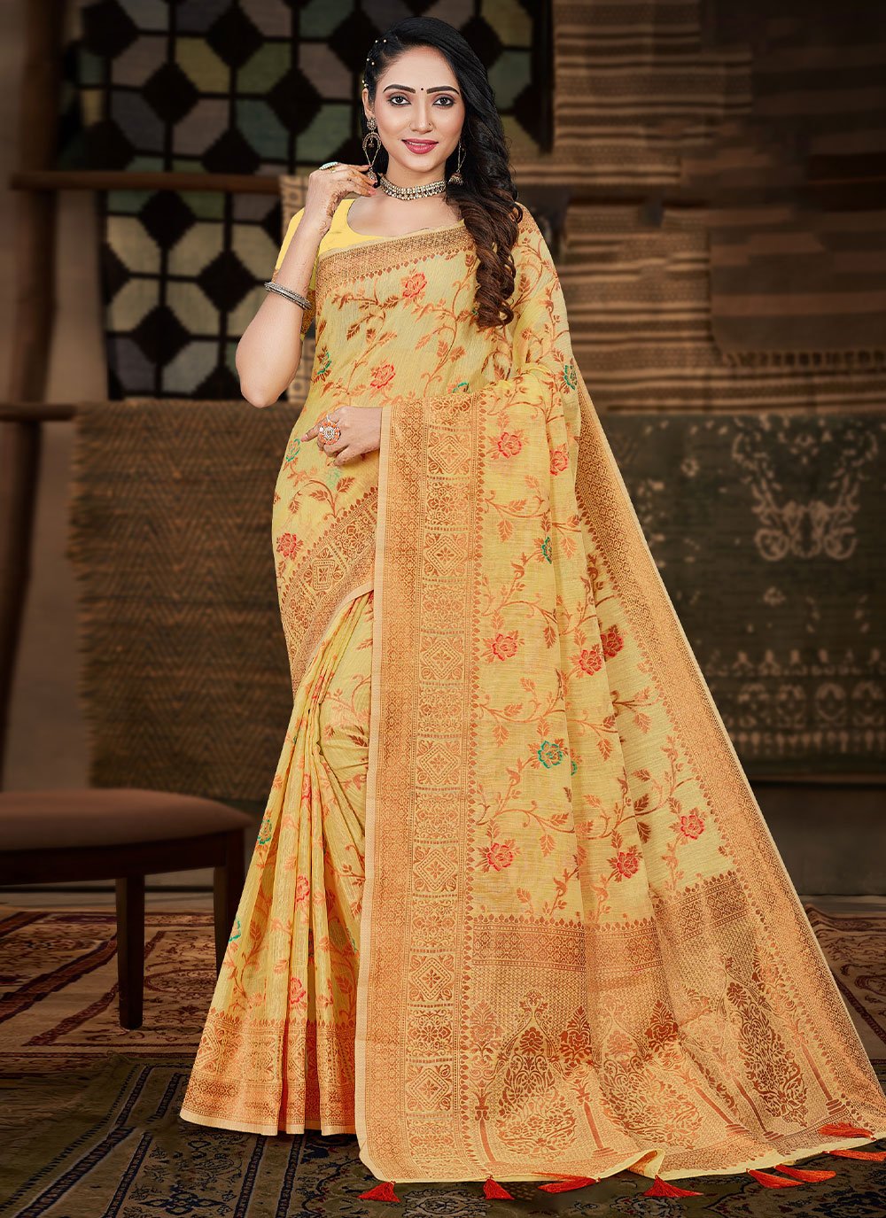 Meena Saree Graceful Sequins Saree – MEENA BAZAAR CANADA