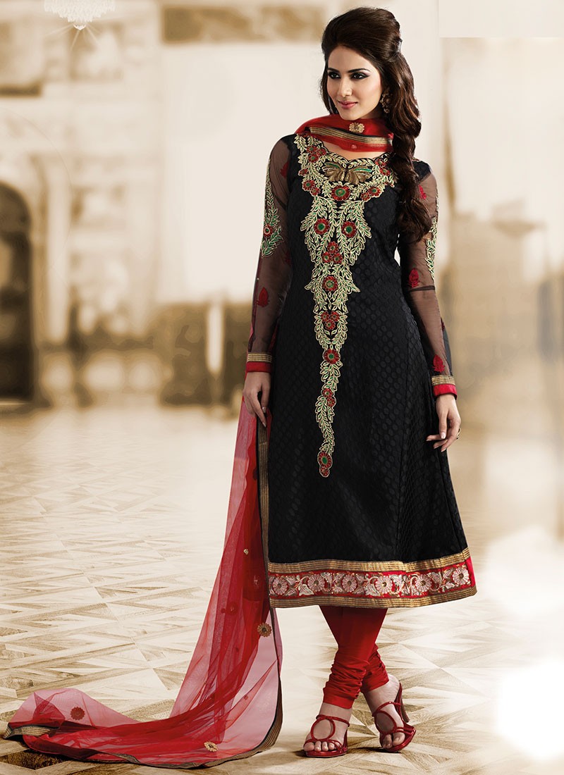 Black Salwar Kameez