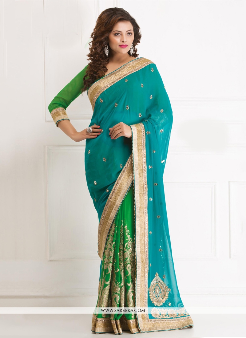 Georgette Designer Saree