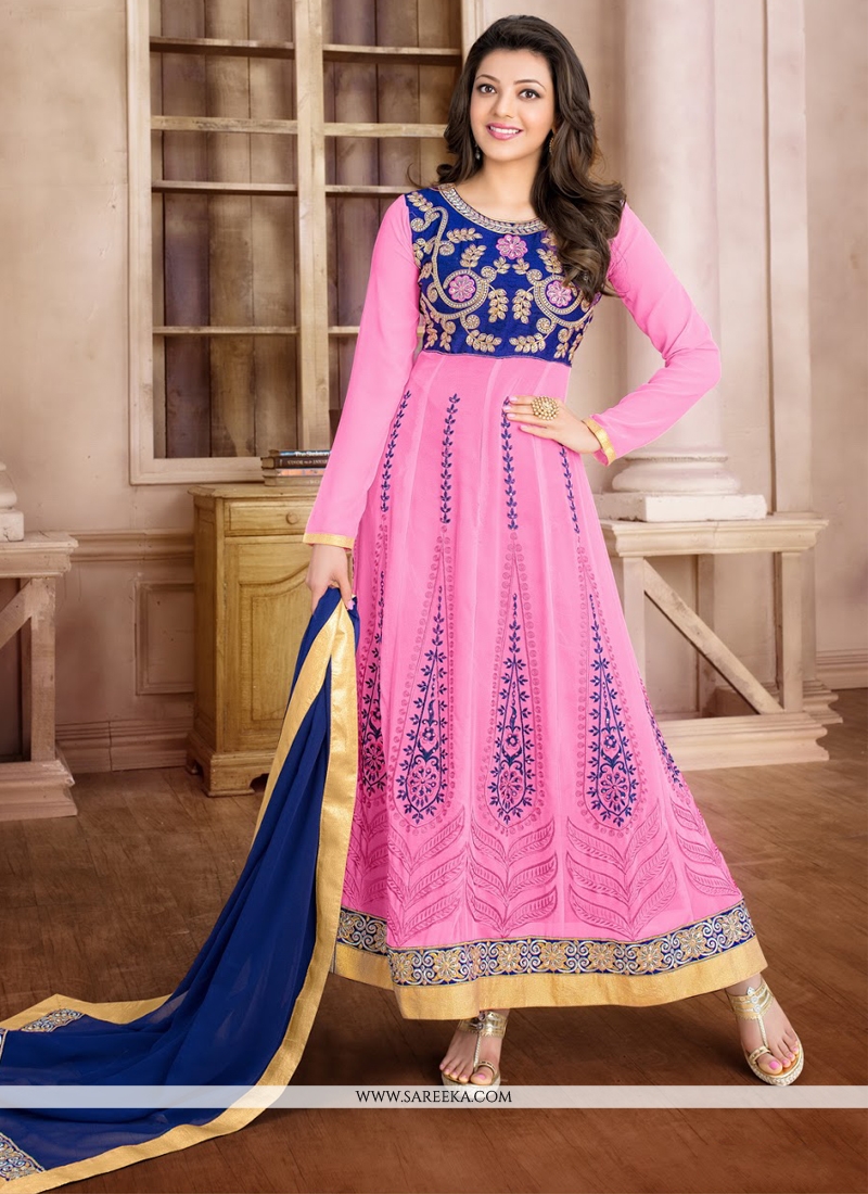 Pink Anarkali Suit