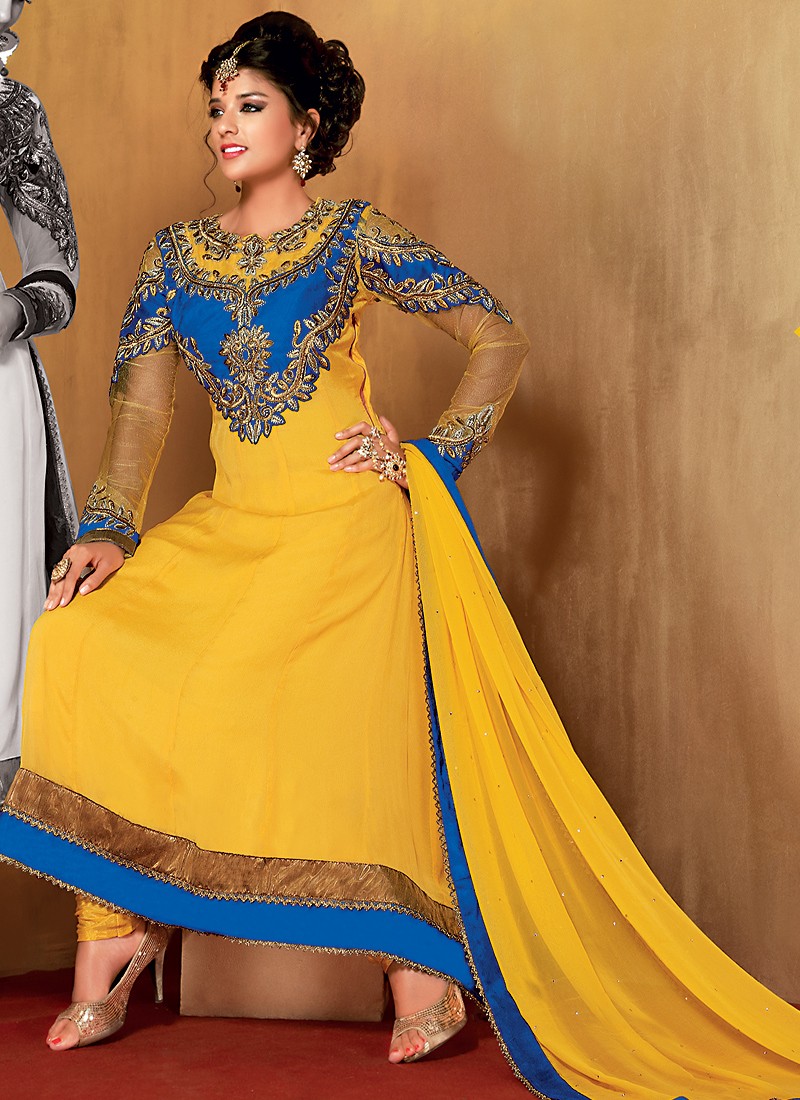 Yellow Salwar Kameez