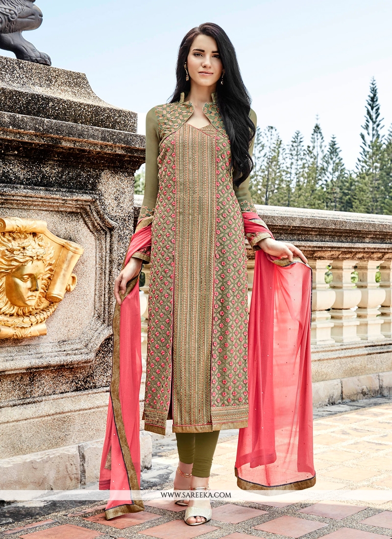 Resham Work Designer Suit