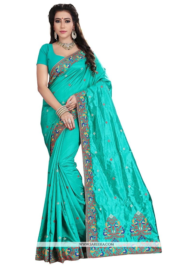 Buy Art Silk Designer Traditional Sarees Online : Mauritius