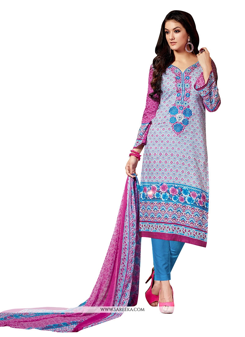 Buy Multi Colour Fancy Fabric Pant Style Suit Online : Mauritius