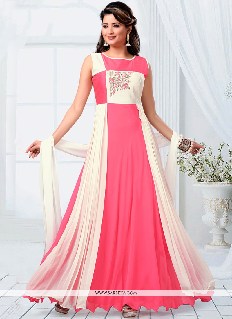 Buy Kasab Work Readymade Designer Suit Online : Singapore