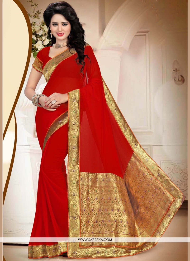 Buy Red Saree Online : South Africa