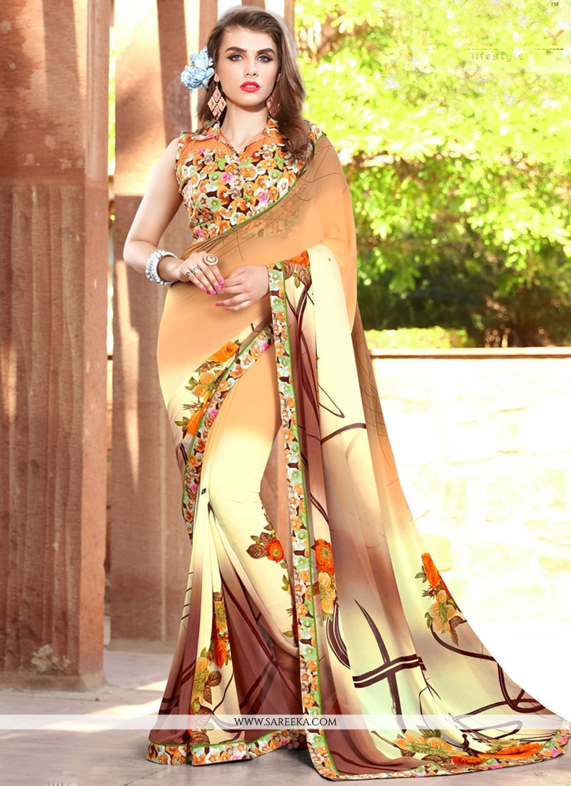 Buy Weight Less Casual Saree Online : 54592