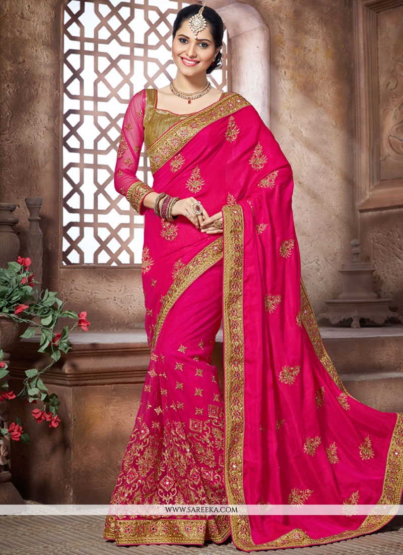 Buy Zari Work Traditional Saree Online : India