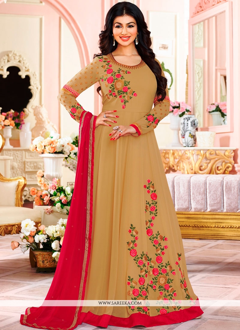 Ayesha Takia Faux Georgette Floor Length Anarkali Suit buy online Ayesha Takia Faux Georgette Floor Length Anarkali Suit buy online