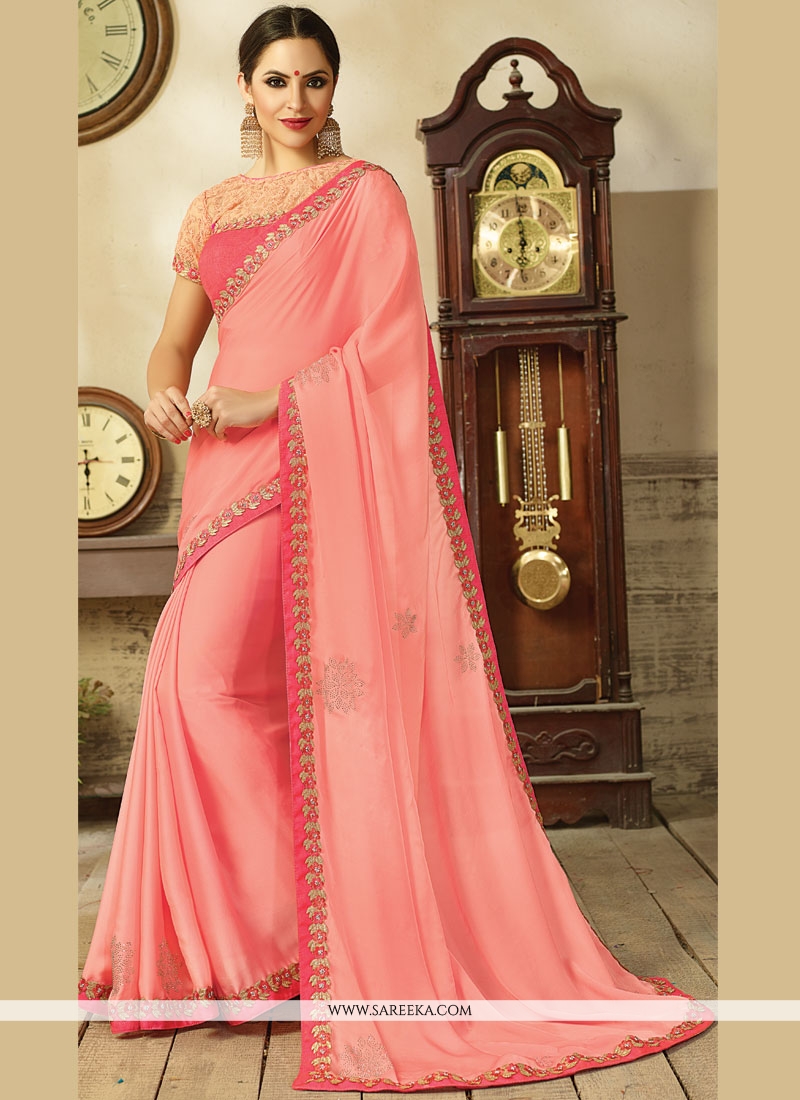 Buy Online Pink Traditional Saree : 72815