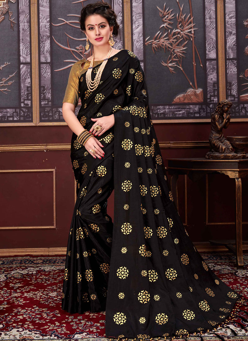 Print Work Designer Saree buy online