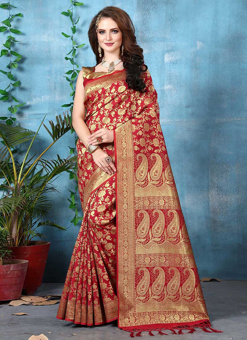 Buy Weaving Work Traditional Designer Saree : 79210