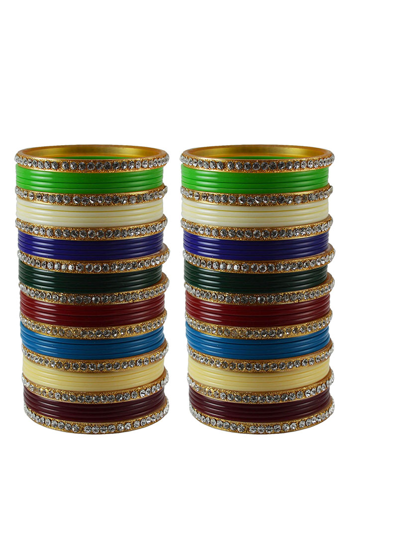 Shop Multi Colour Color Bangles Online : 122480