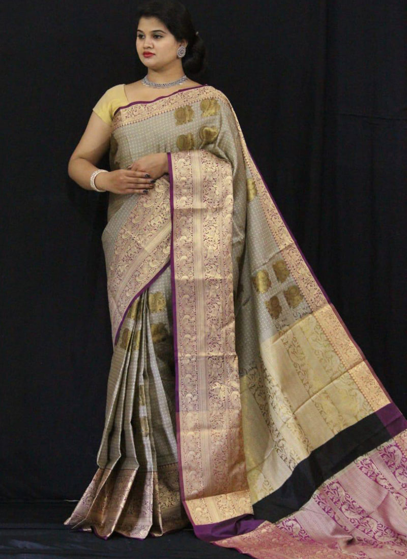 Buy Weaving Tissue Designer Traditional Saree Online