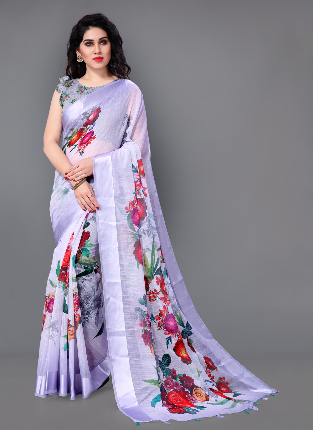 Buy Cotton Trendy Saree Online : 163822