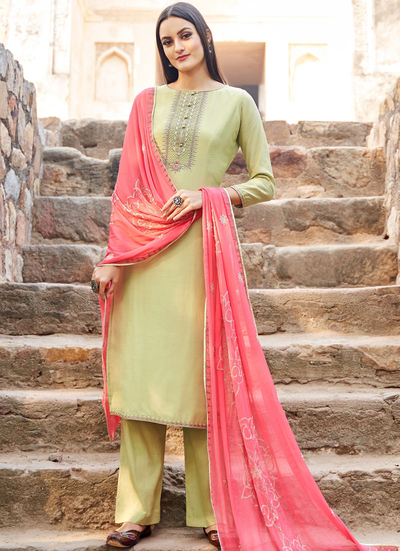 Buy Embroidered Salwar Suit : 143520