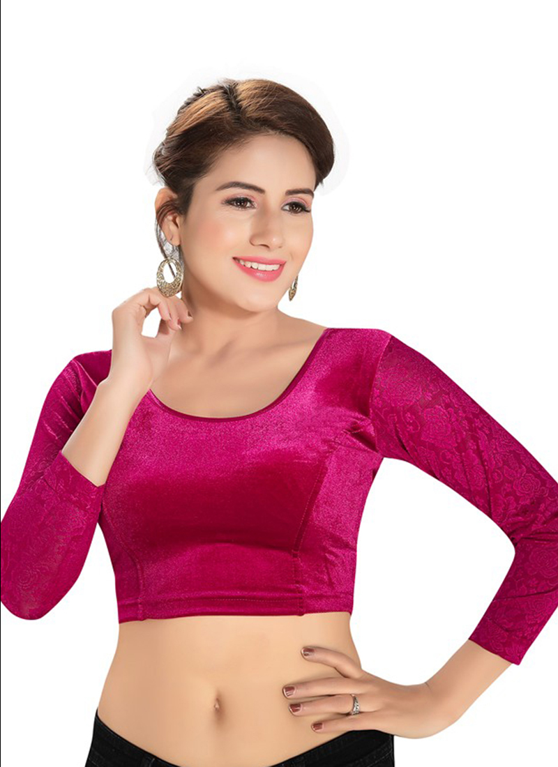 Buy Magenta Color Blouse : 146976