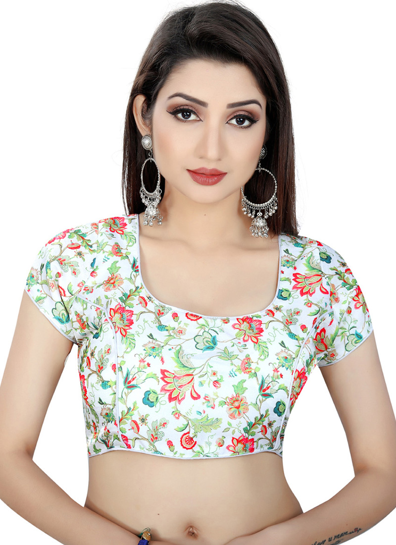 Buy Multi Colour Print Blouse Online : 148594