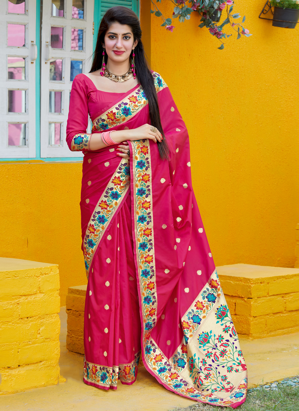 Designer Traditional Saree For Ceremonial buy online