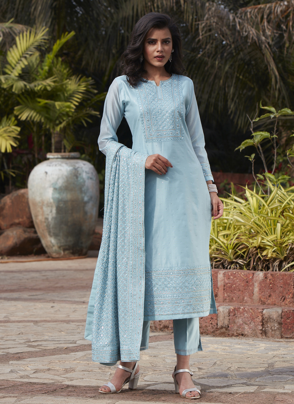 Shop Fancy Readymade Suit Online : 179891