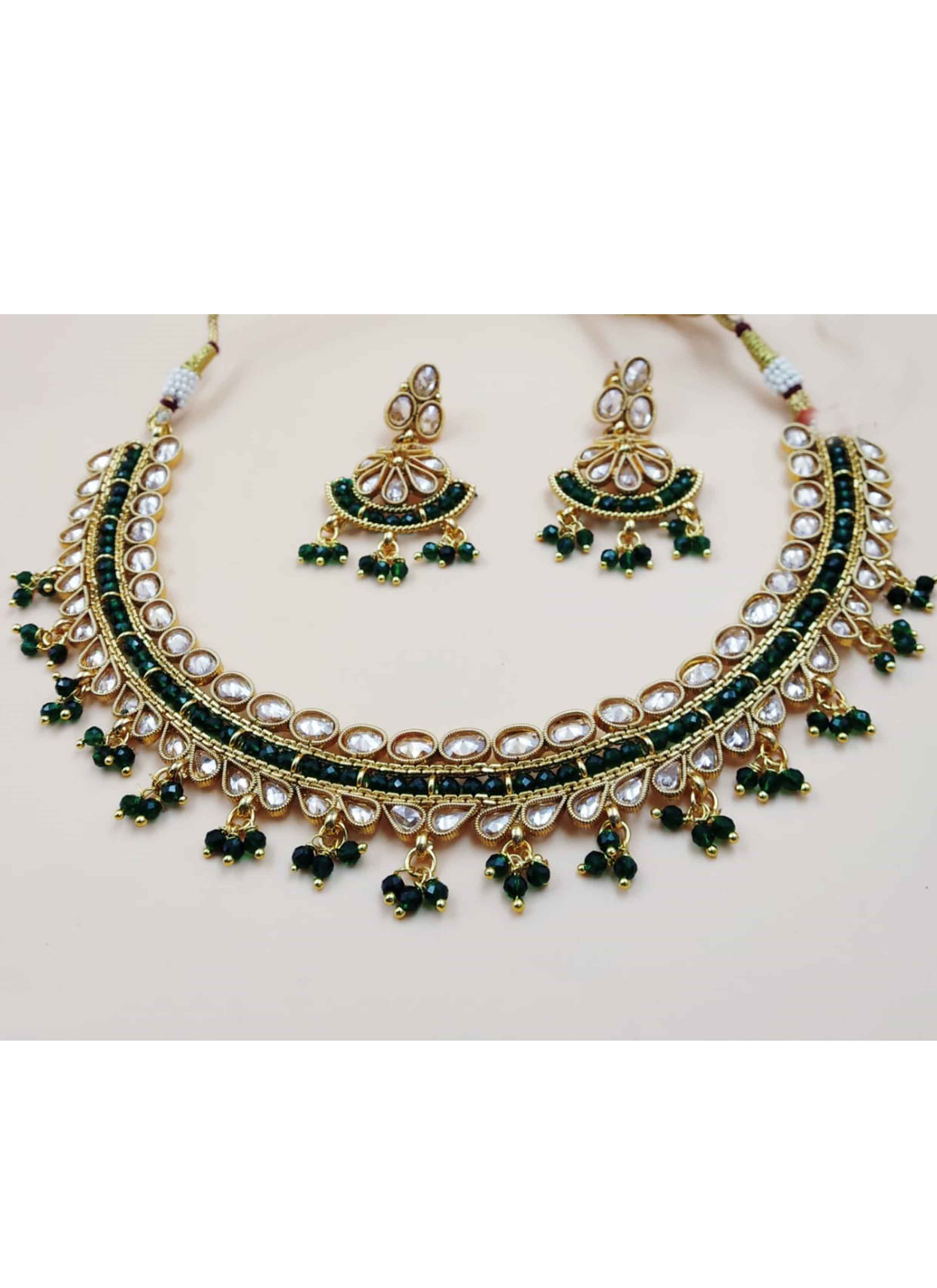 Shop Gold Color Necklace Set Online : 181746